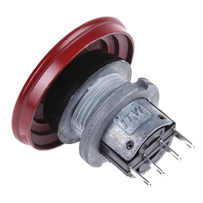 76-9440/439088R ITW Switches | ITW Switches 76-94 Series Push Button Switch, Momentary, Panel ...