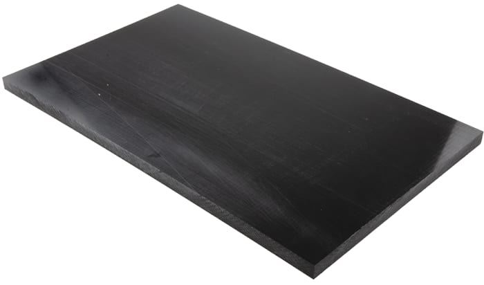 RS PRO | RS PRO Black Polyoxymethylene Plastic Sheet, 500 mm x 300 mm x ...
