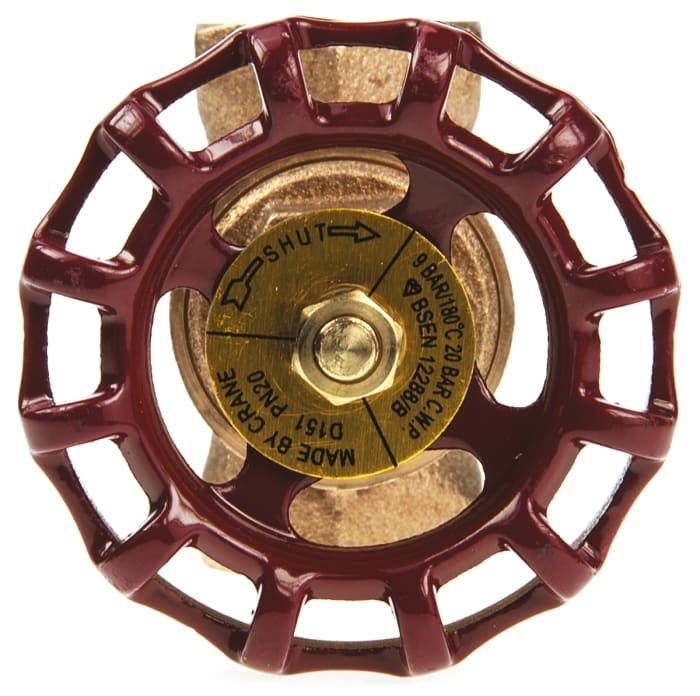 RS PRO | RS PRO Gate Valve 1/2 in, 1/2 in | 282-0799 | RS