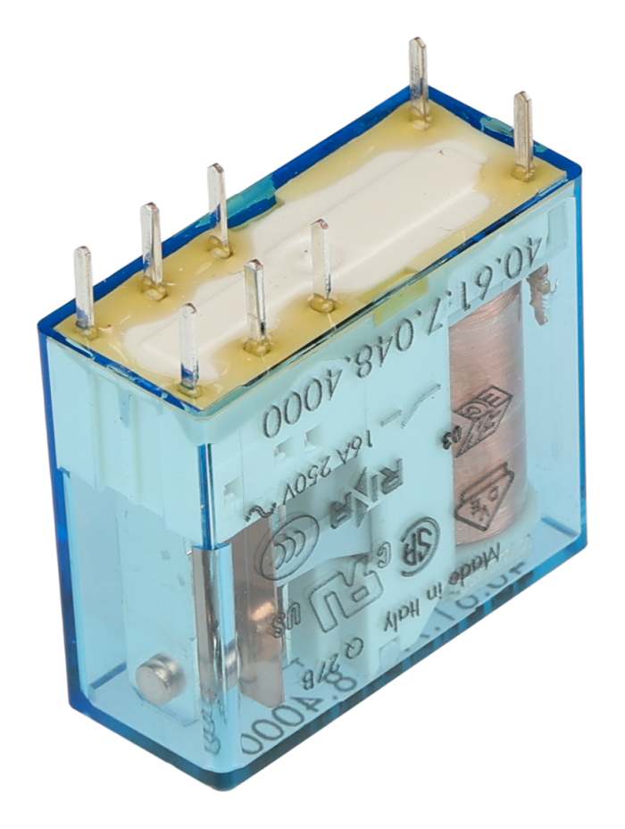406170484000 Finder | Finder PCB Mount Power Relay, 48V dc Coil, 16A ...
