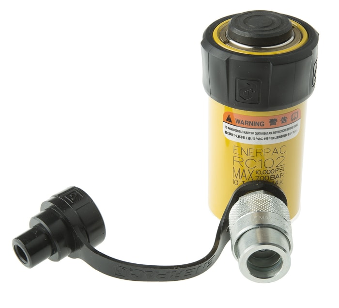 RC102 Enerpac | Enerpac Single, Portable General Purpose Hydraulic Cylinder, RC102, 10t, 54mm ...