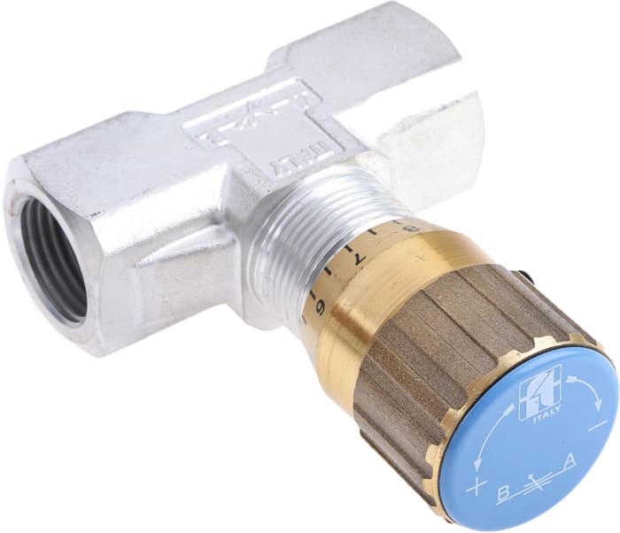 RS PRO | RS PRO Inline Mounting Hydraulic Flow Control Valve, BSP 1/2 ... RS PRO | RS PRO Inline Mounting Hydraulic Flow Control Valve, BSP 1/2 ...