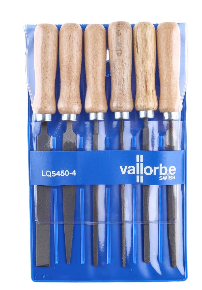 VLQ 5450-4 Vallorbe | Vallorbe 100mm, Second Cut Engineers File Set ...