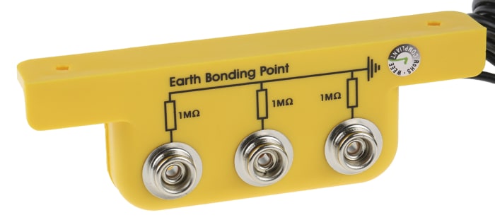 RS PRO | RS PRO ESD Earth Bonding Bracket With 10 mm Stud x 3 | 287 ...