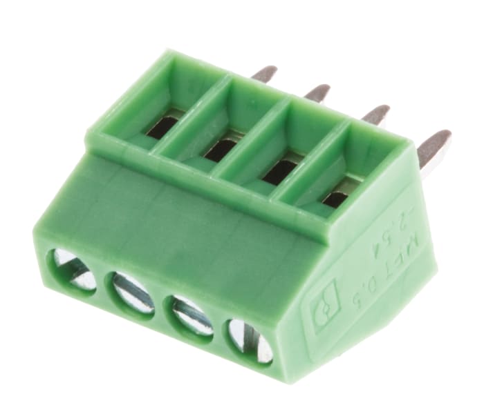 1725672 Phoenix Contact | Phoenix Contact MPT 0.5/4-2.54 Series PCB ...