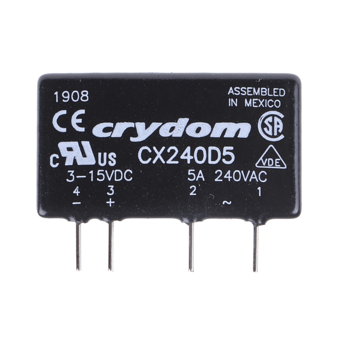 CX240D5 Sensata / Crydom | Sensata Crydom CX Series Solid State Relay ...