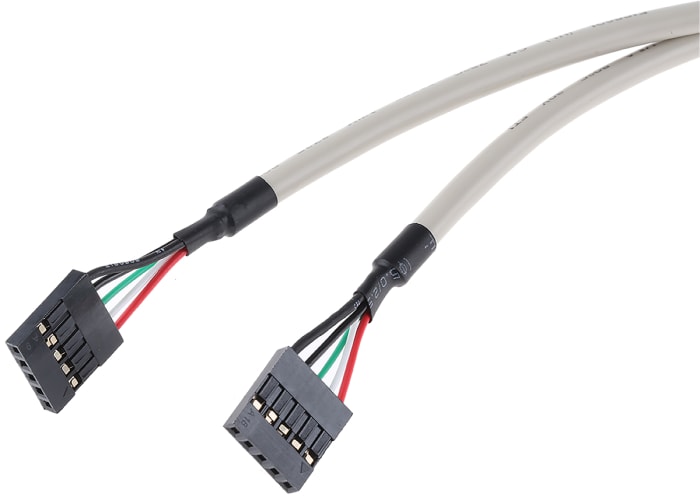 RS PRO | RS PRO 2 Port USB Network Adapter USB 2.0 USB A x 2 to IDC x 2 ...