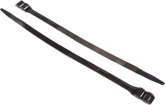 0 319 16 Legrand | Legrand Cable Tie, 265mm x 9 mm, Black PA 12, Pk-100 ...