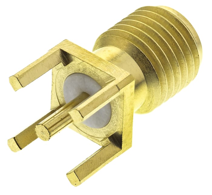 R125426000W Radiall | Radiall SMA Series PCB Female SMA, 50 Ω, Straight ...