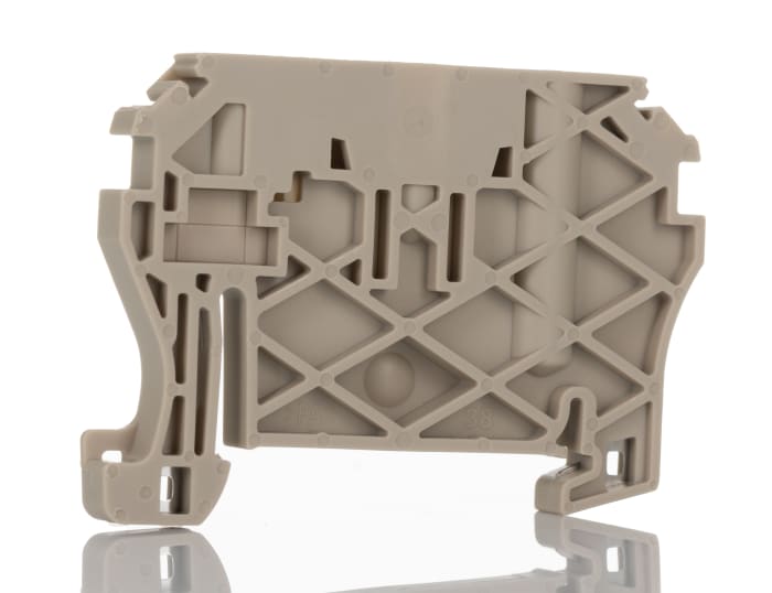 9540000000 Weidmüller | Weidmuller P Series End Stop for Use with DIN ...