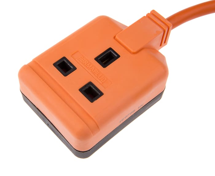 RS PRO | RS PRO 5m 1 Socket Type G - British Extension Lead | 296-3593 | RS