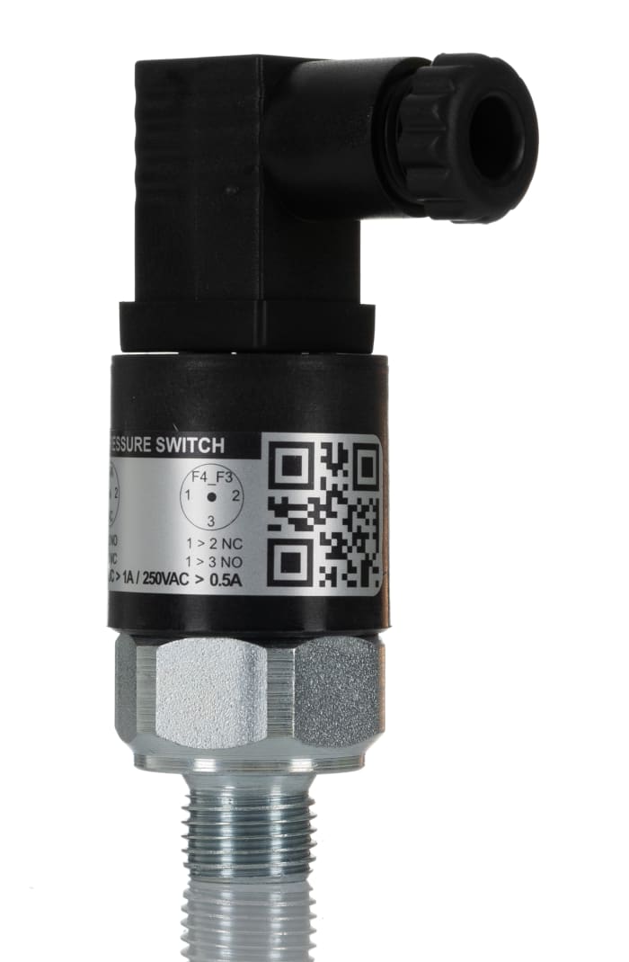 RS PRO | RS PRO Pressure Switch NC 1 bar to 12 bar | 297-0052 | RS