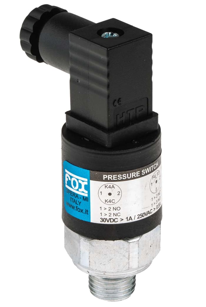 RS PRO | RS PRO Pressure Switch, G 1/4 10bar to 100 bar | 297-0074 | RS