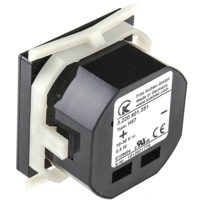 3.220.401.351 Kubler | Kubler H 57 Hour Meter, 8 Digit, 10 → 30 V dc ...