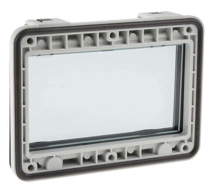 RS PRO | RS PRO Grey Polycarbonate IP67 Inspection Window for use with ...