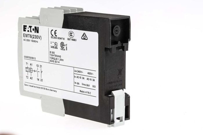 066400 EMT6(230V) Eaton | Relé de sobrecarga Eaton EMT, 1 NA + 1 NC ...