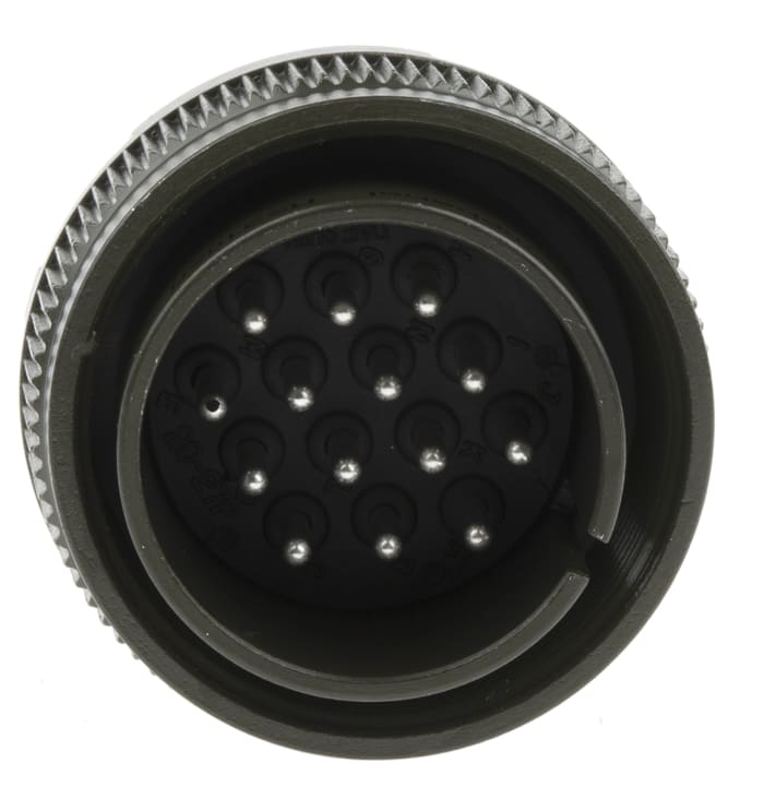 MS3106A-20-27P Amphenol Industrial | Amphenol, MS3106A 14 Way Cable ...