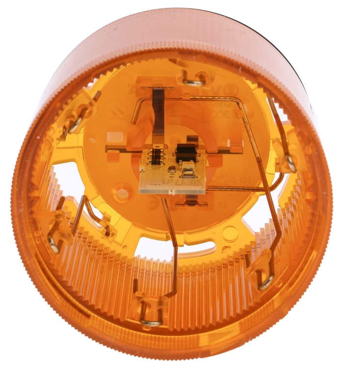 843.300.55 Werma | Werma 843 Series Amber Steady Effect Beacon Unit, 24 ...