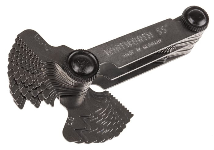 MikronTec | MikronTec, 52 Blades Thread Pitch Gauge, Whitworth/Metric ...
