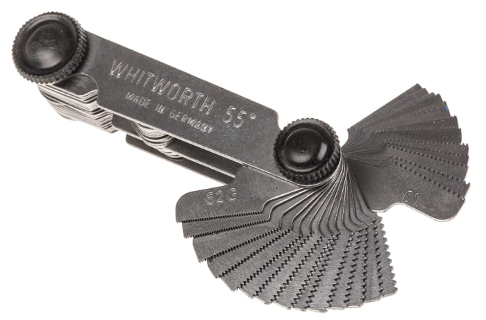 MikronTec | MikronTec, 52 Blades Thread Pitch Gauge, Whitworth/Metric ...