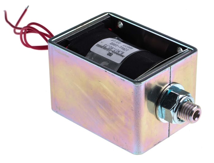 8.M17 02 73 12 VCC 100% Mecalectro | Mecalectro Linear Solenoid, 12 V ...