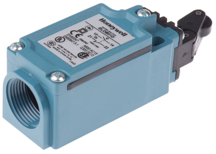 GLDB01D Honeywell | Honeywell GLD Series Roller Lever Limit Switch, NO/NC, IP66, SPDT 1NO/1NC ...