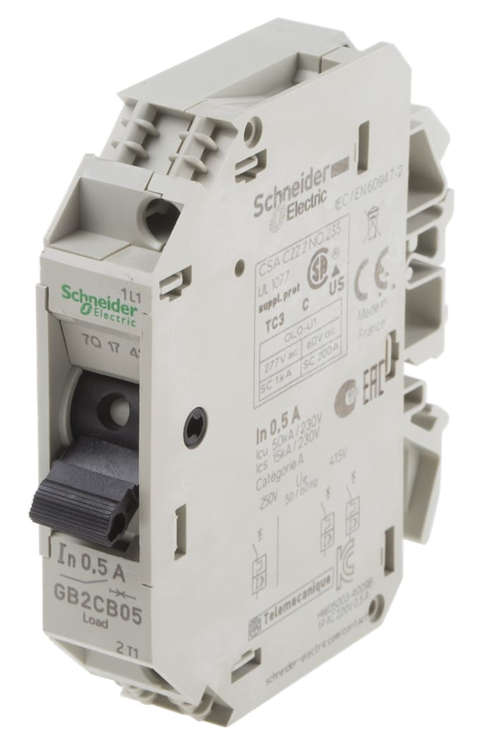 GB2CB05 Schneider Electric | Schneider Electric Thermal Circuit Breaker ...