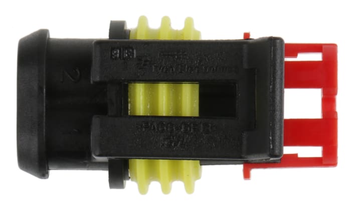 282080-1 TE Connectivity | TE Connectivity, AMP Superseal 1.5 Female 2 ...