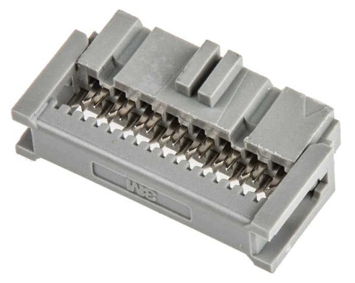 89116-0101HA 3M | 3M 16-Way IDC Connector Socket for Cable Mount, 2-Row ...