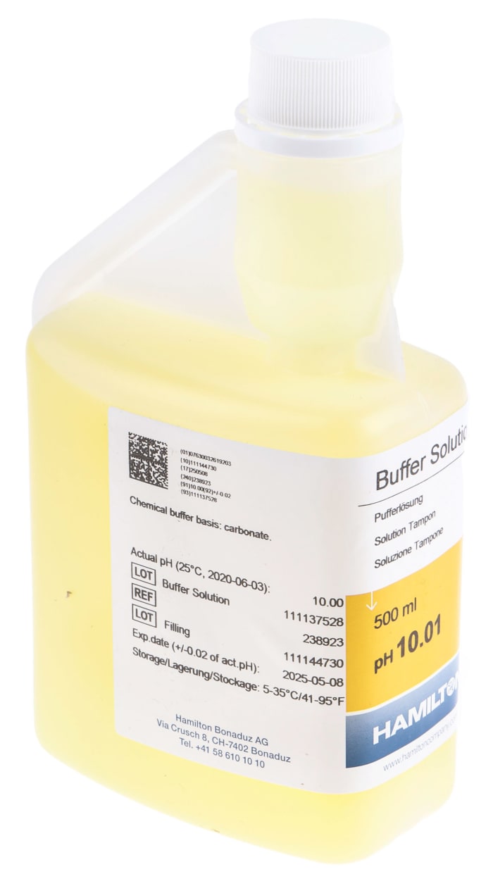 418543 Burkert | Burkert 418543 pH Buffer Solution, 500ml Bottle, 10.01 ...