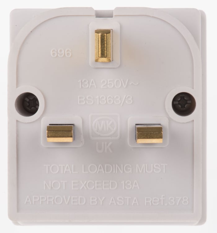 696 PPK MK Electric | Adaptador MK Electric, 13A, de Reino Unido, a ... 696 PPK MK Electric | Adaptador MK Electric, 13A, de Reino Unido, a ...