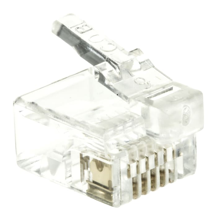 RS PRO | RS PRO Male RJ11 Connector, Cable Mount, Cat4, UTP Shield ...