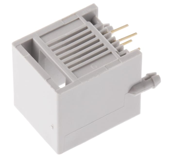 RS PRO | RS PRO Female RJ11 Connector, PCB Mount Right Angle 6P4C -Way ...