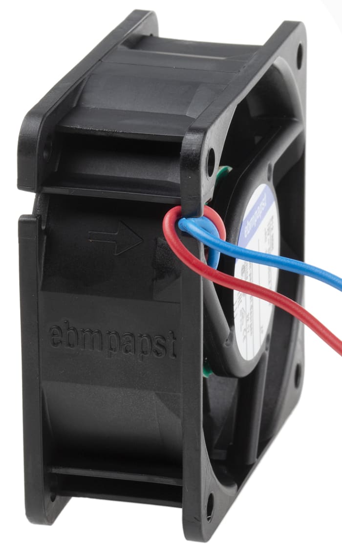 612NGH ebm-papst | ebm-papst 600 N Series Axial Fan, 12 V dc, DC ...