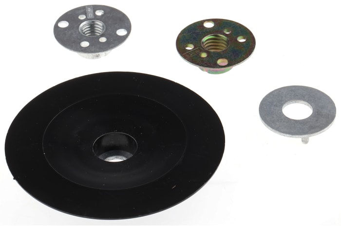 7306 3M | 3M, Scotch-Brite Backing Pad for 127mm Disc, 115mm Diameter ...