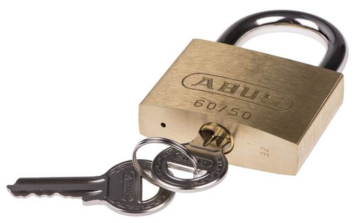 XR0060 50 ABUS | ABUS Key Weatherproof Brass, Steel Padlock, 7mm ...