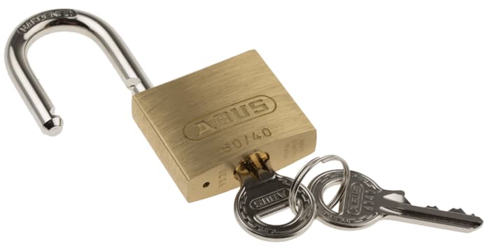 XR006040K1 ABUS | ABUS Key Weatherproof Brass, Steel Padlock, Keyed ...