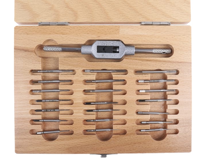 RS PRO | RS PRO Tap Set, M2.6 Thread, Metric Standard, Hand Tap | 340 ...