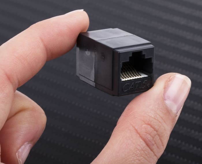 RS PRO | RS PRO RJ45 Female Coupler, Cat5e, UTP | 340-9624 | RS