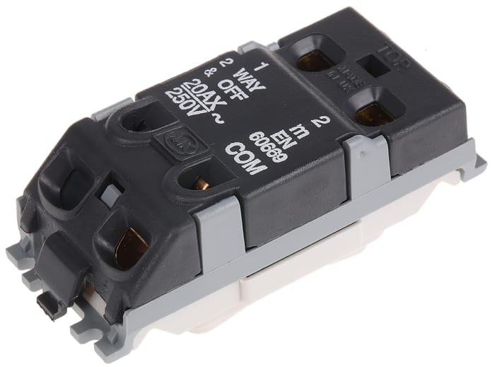 K4899 WHI MK Electric | MK Electric 2 Way White Rocker Switch Grid ...