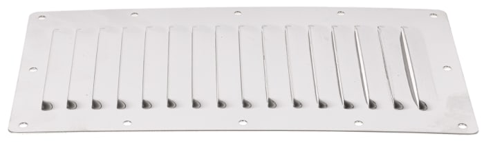 RS PRO | RS PRO Stainless Steel Louvred Panel, 127 x 228 x 0.7mm | 348 ...