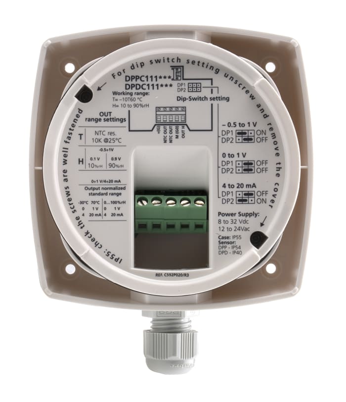 DPDC111000 Carel | Carel NTC Thermistor, -20°C Min, +70°C Max, 16mm ...