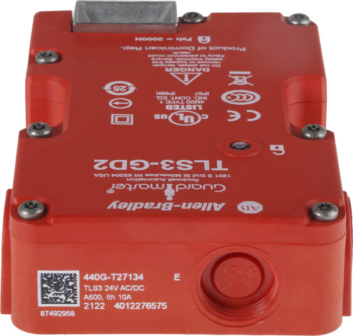 440G-T27134 Allen Bradley | Allen Bradley 440G-T Series Solenoid Interlock Switch, Power to ...