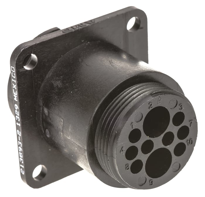 213893-2 TE Connectivity | TE Connectivity Circular Connector, 10 ...