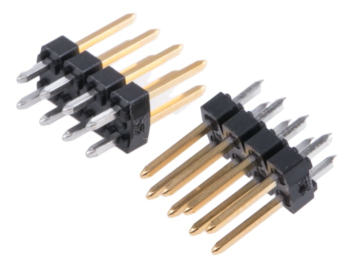 90131-0764 Molex | Molex C-Grid III Series Straight Through Hole Pin Header, 8 Contact(s), 2 ...