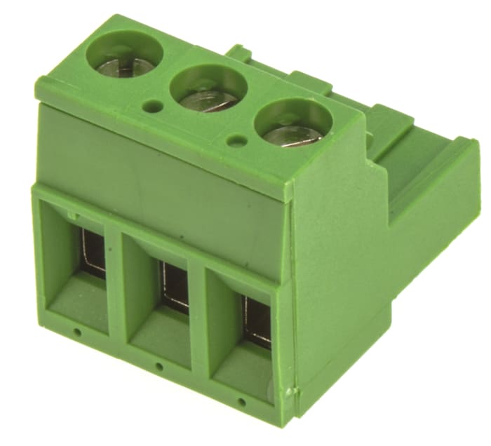 796634-3 TE Connectivity | TE Connectivity, 5.08mm Pitch, 3 Way ...