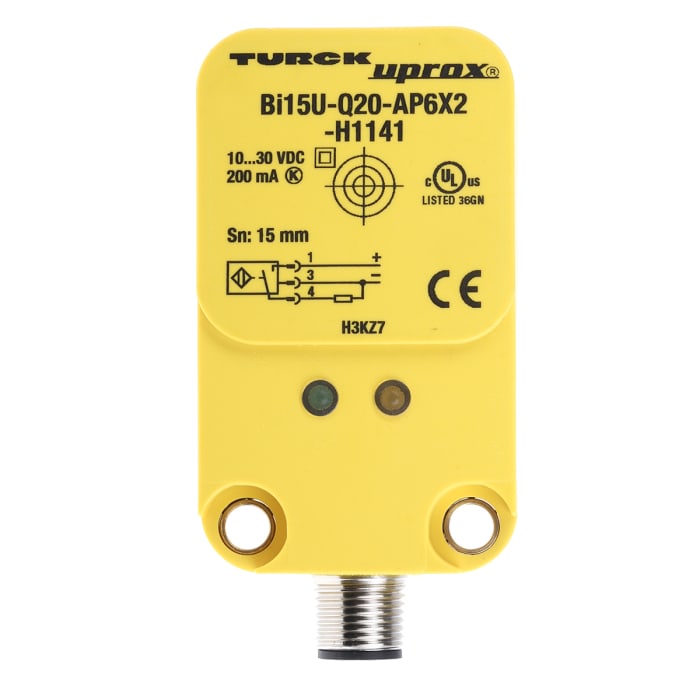 Bi15U-Q20-AP6X2-H1141 Turck | Turck Inductive Block Proximity Sensor ... Bi15U-Q20-AP6X2-H1141 Turck | Turck Inductive Block Proximity Sensor ...