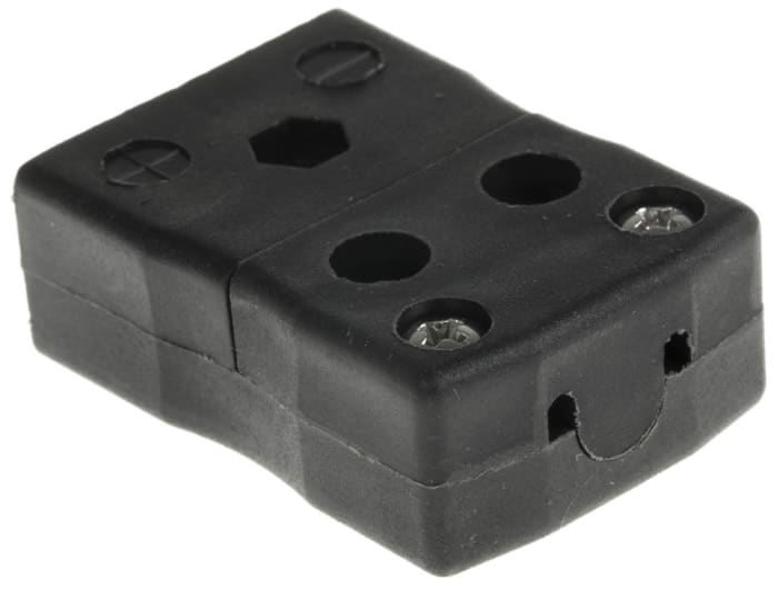 RS PRO | Type J Black quick wire socket 2mm cable | 362-9979 | RS