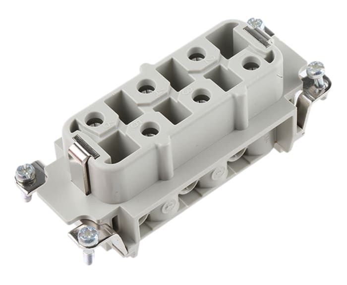 10171000 EPIC | EPIC Heavy Duty Power Connector Insert, 35A, Female, H-BS Series, 6 Contacts ...