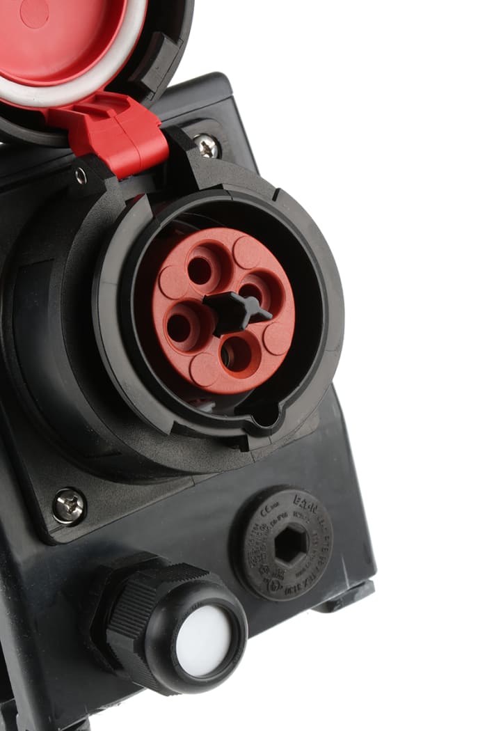 GHG5114406R0001 CEAG | CEAG IP66 Surface Mount 3P+E Power Connector ...